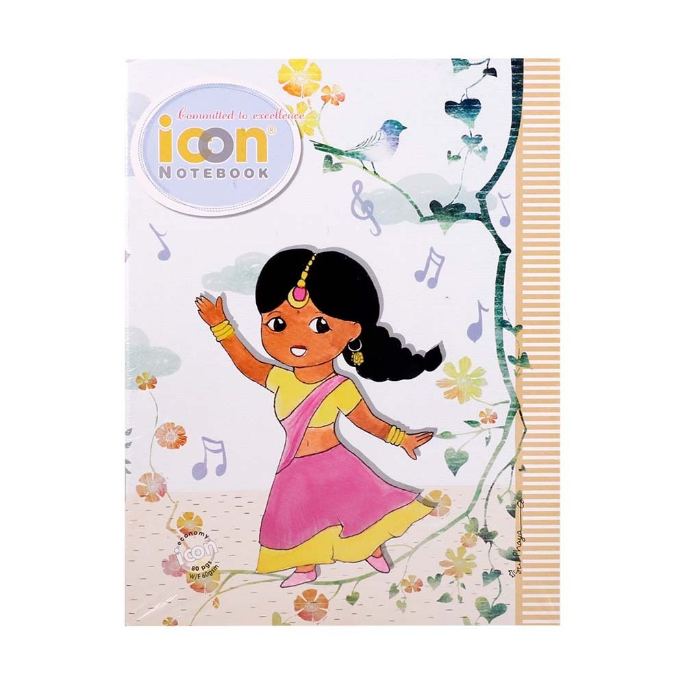 Icon Exercise Book Economy P-80 12PCS | ICON | Brands | ပစ္စည်းအမ ...