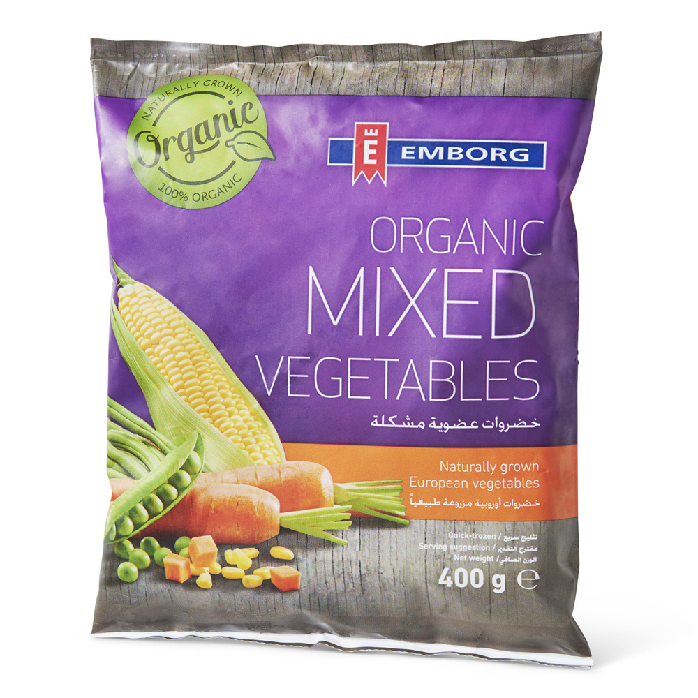 Emborg Organic Mixed Vegetables 400G | EMBORG | Brands | ပစ္စည်းအမ ...