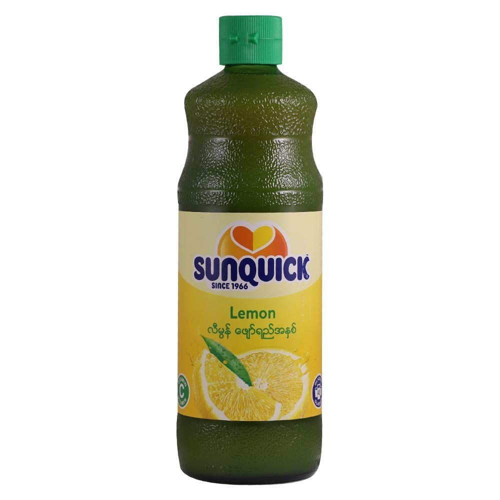 Sunquick Syrup Lemon 840ML | ဖျော်ရည်အနှစ်အရည် | ဖျော်ရည်အနှစ် | သောက ...