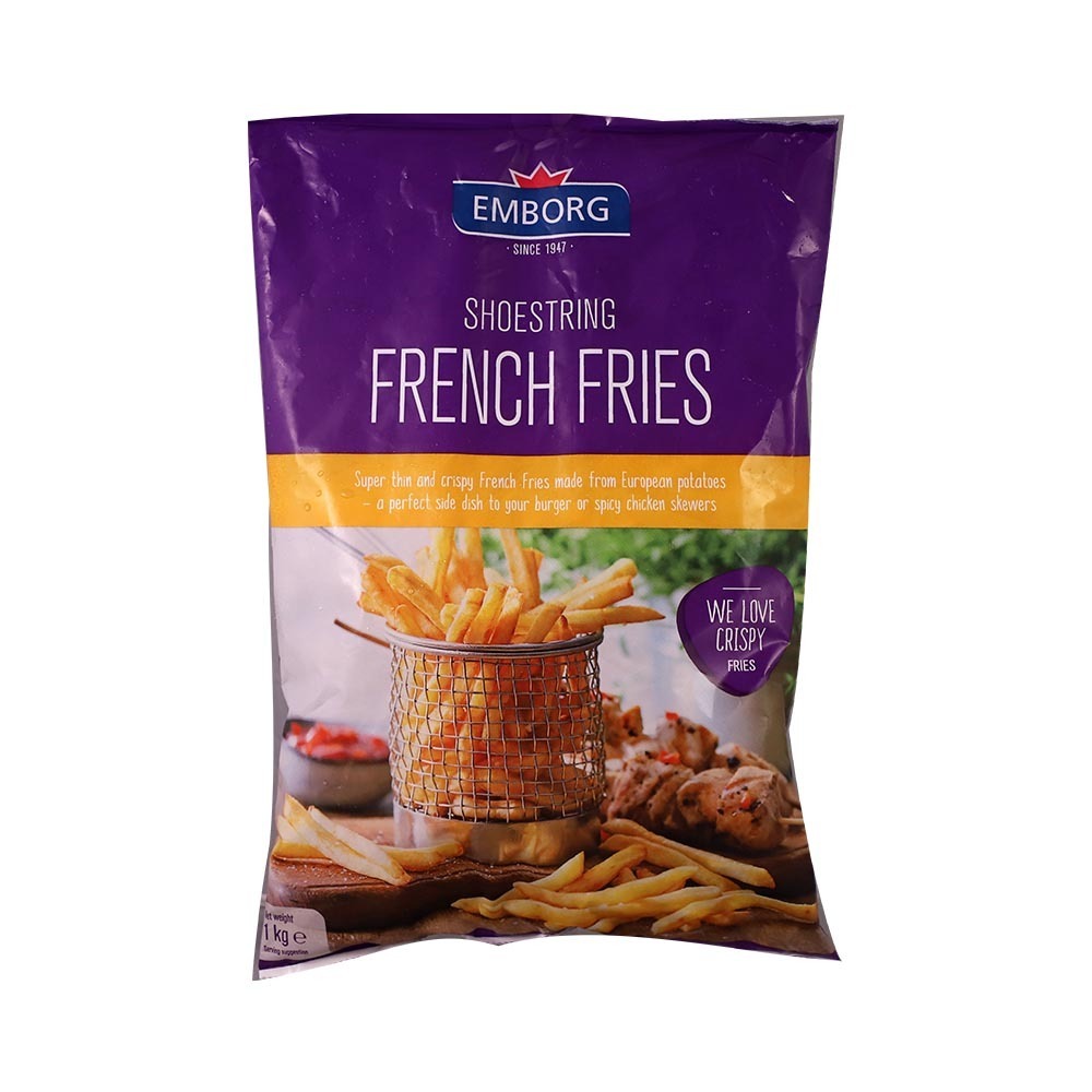 Emborg French Fries Shoestring 1KG | EMBORG | Brands | ပစ္စည်းအမ ...