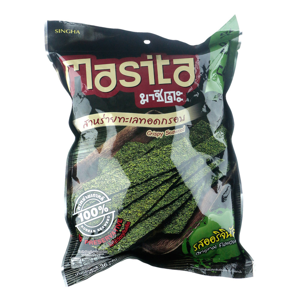 Masita Seaweed Snack Original Flavour 36G | MASITA | Brands | ပစ္စည်းအမ ...