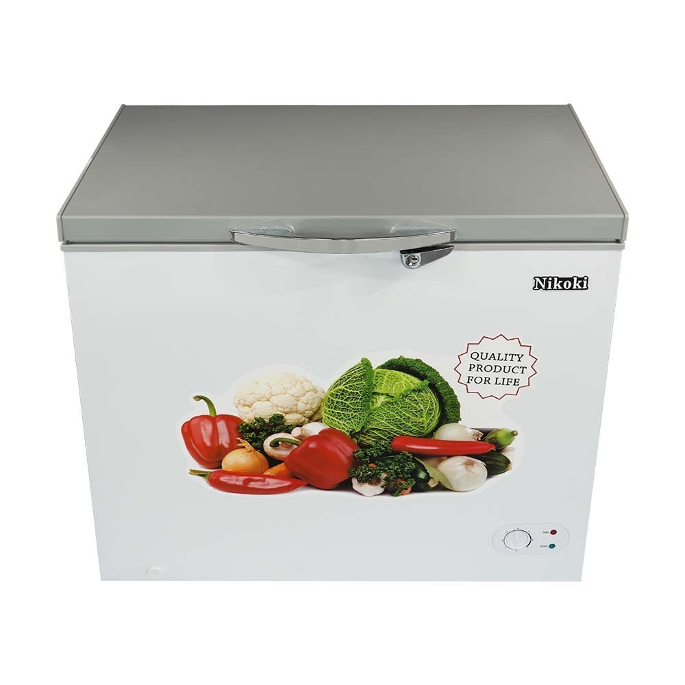 Nikoki Chest Freezer NF-220 White | Chest Freezer | ရေခဲသေတ္တာ | ထုထည်က ...