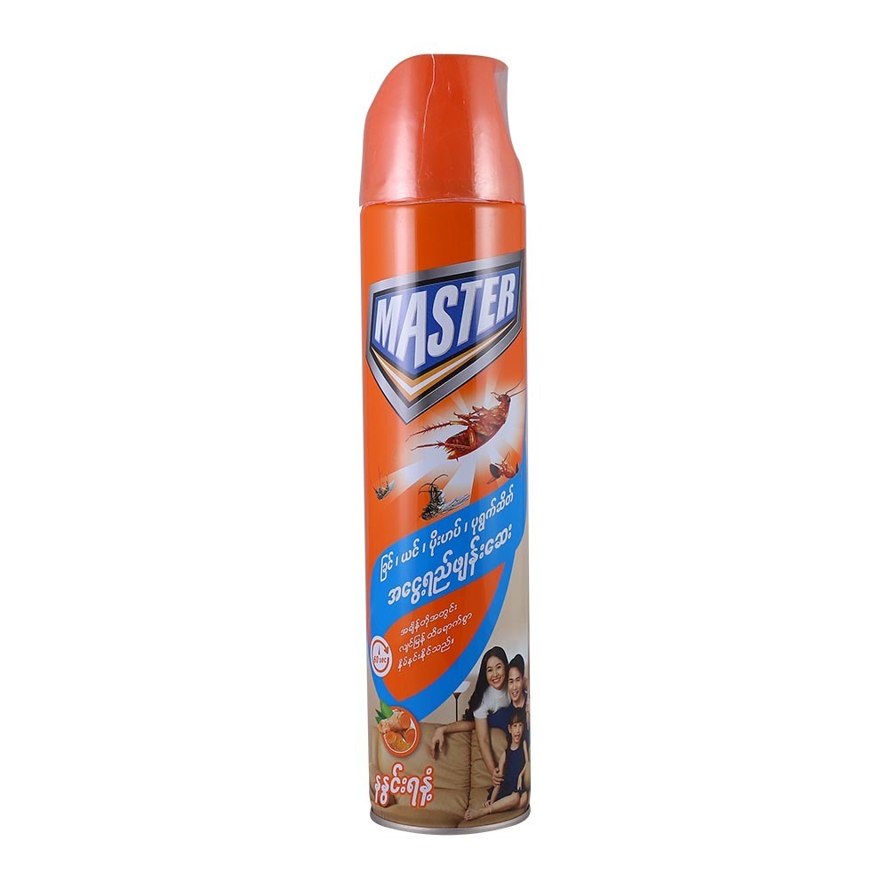 MASTER INSECT KILLER SPRAY TURMERIC 600ML | MASTER | Brands | ပစ္စည်းအမ ...