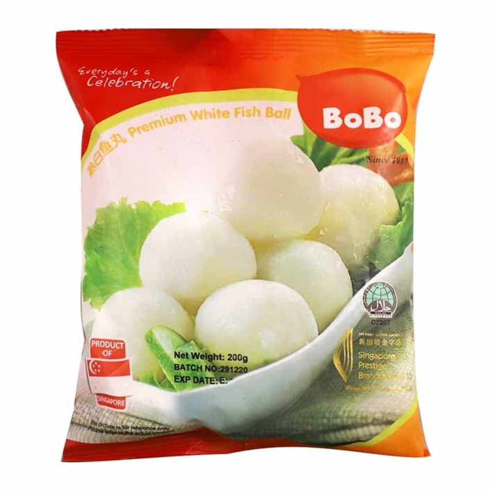 Bo Bo Premium White Fish Ball 200G | BO BO | Brands | ပစ္စည်းအမ ...